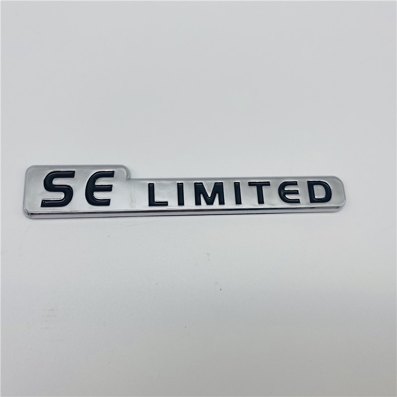 Custom Car Stickers For Toyota SE limited Emblem Rear Tail Logo Side ...