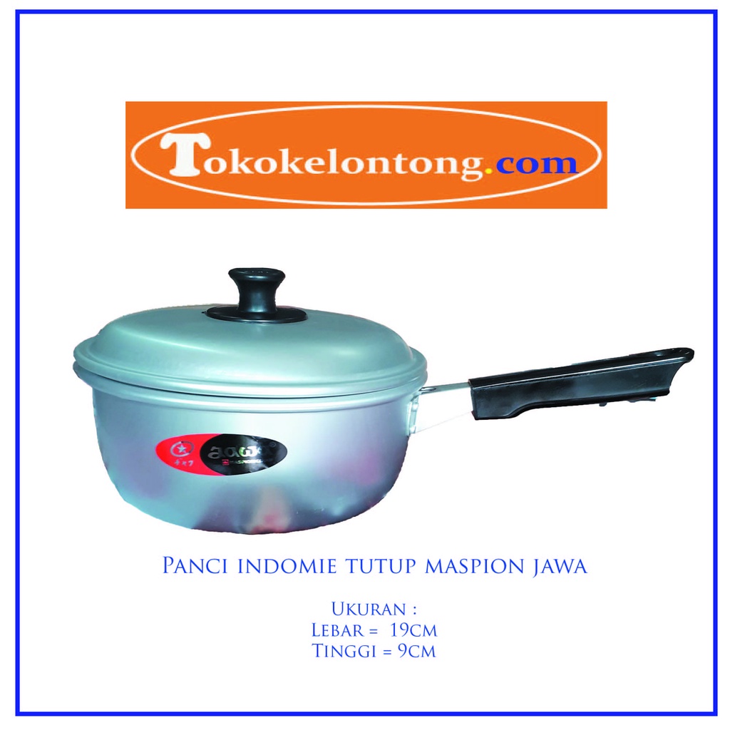 Javanese indomie maspion cooking lid pot | Shopee Malaysia