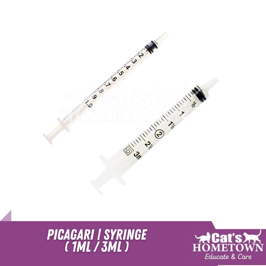 Picagari | Syringe (3ml / 1ml) | Shopee Malaysia