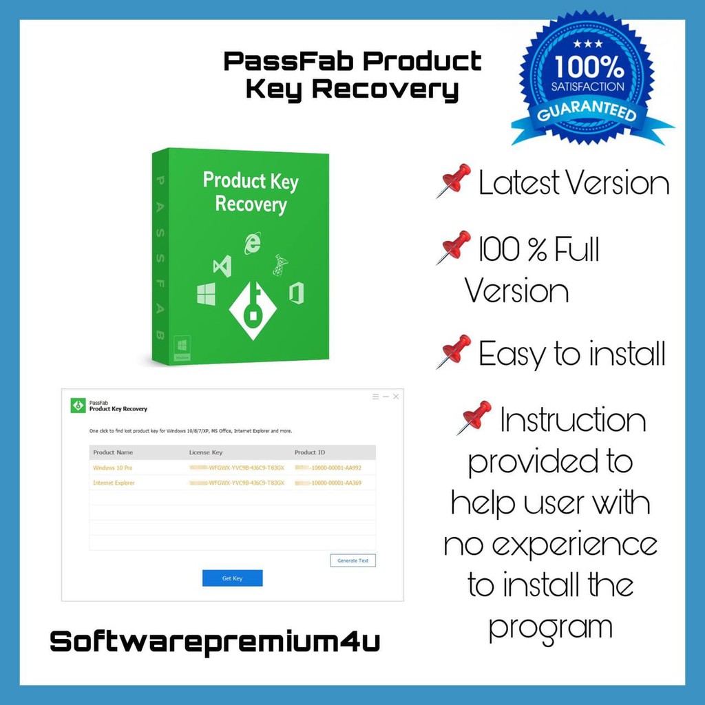 PassFab for Product Key Recovery 6.3.0.5 Full Version | Lifetime ...