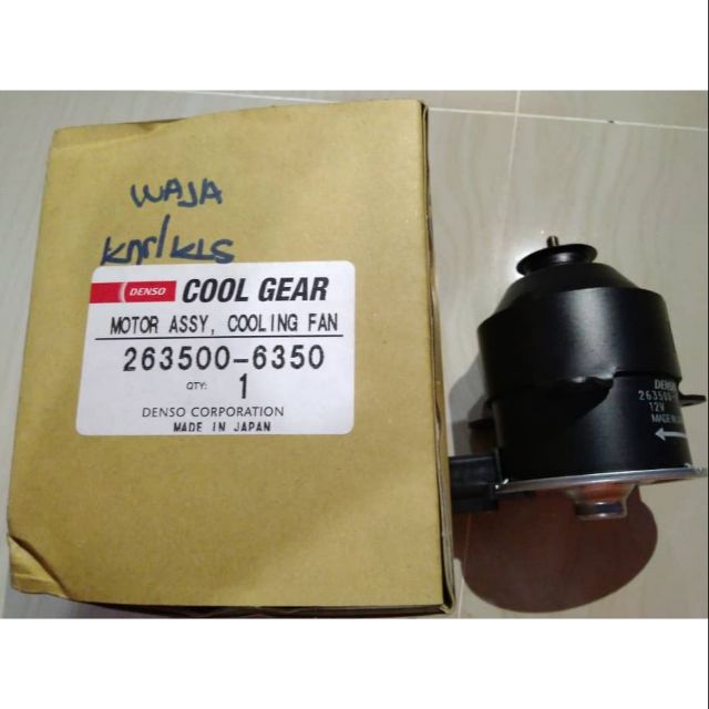 DENSO COOL GEAR RADIATOR FAN PROTON WAJA/PEEODUA KENARI/PERODUA KELISA ...