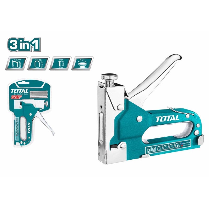 TOTAL STAPLE GUN 3IN1 (THT31143) | Shopee Malaysia