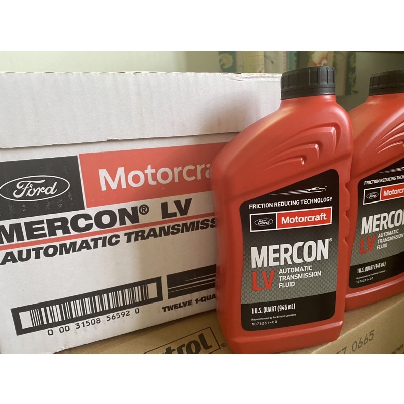 FORD MOTORCRAFT GENUINE MERCON LV (ATF) AUTOMATIC TRANSMISSION FLUID (1 ...