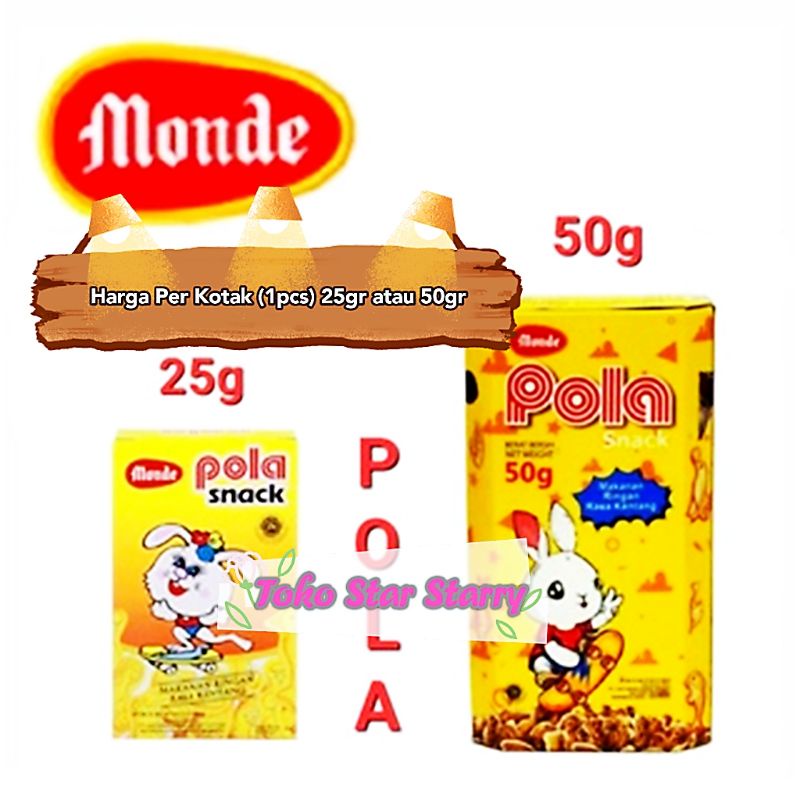 Monde Pola Snack 25g 50g/ [Price Per Box] | Shopee Malaysia