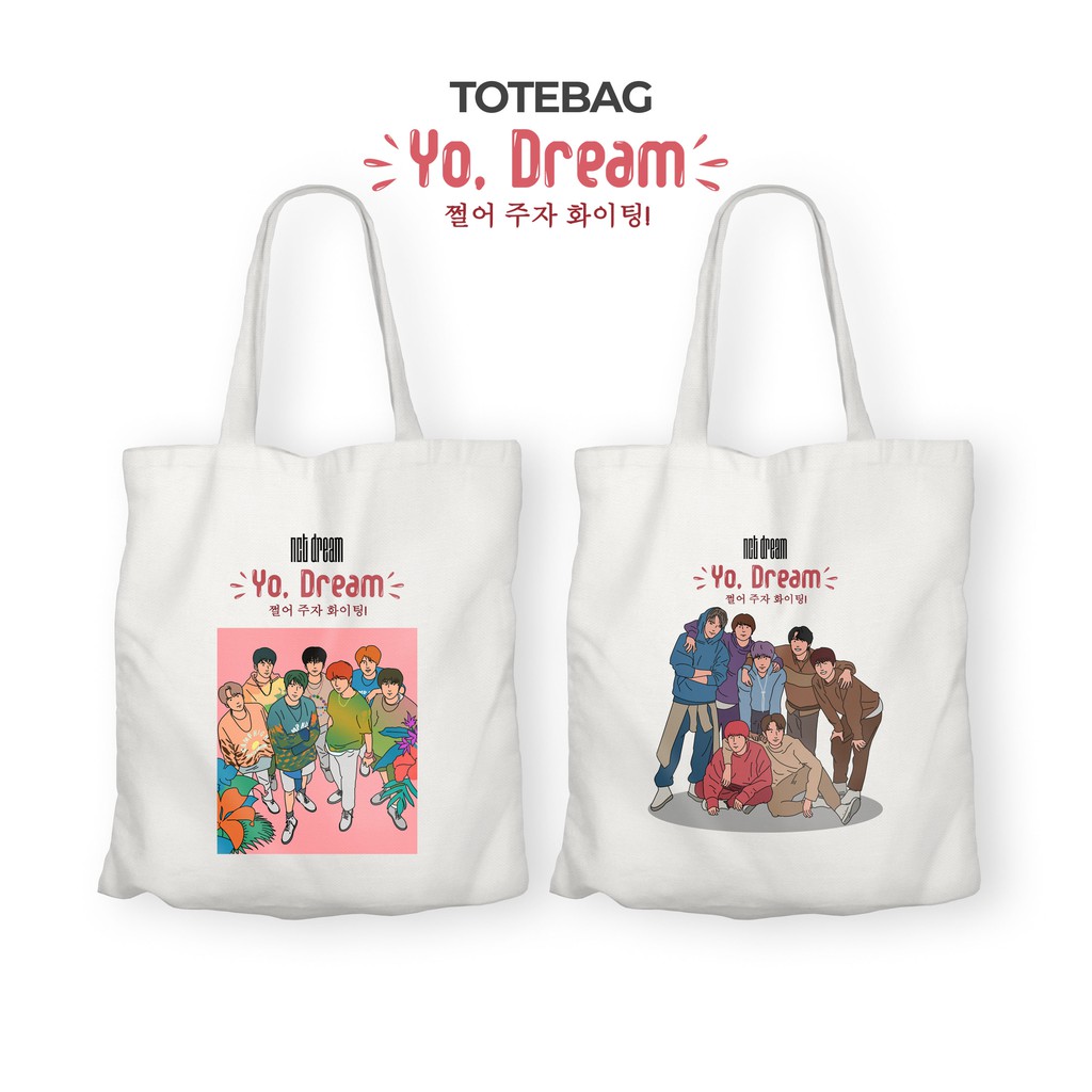 (NEW) Totebag NCT Dream Hot Sauce / Premium Canvas Tote Bag NCT Dream ...