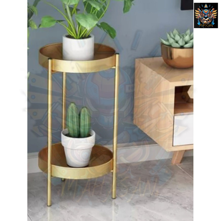 PASU BUNGA,RAK BUNGA Nordic 2 Tiers Flower Pot Stand /Flower Pot Rack ...