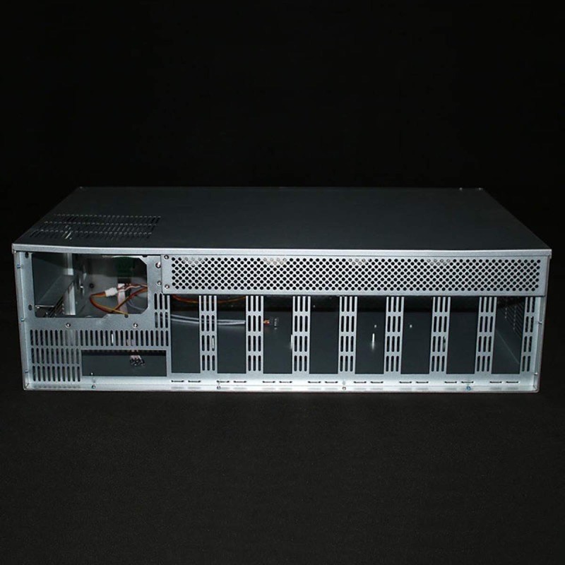 PC Server Case Riserless Miner Rack ETH/ETC/ZEC/Monero XMR Mining Rig 8 ...
