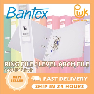 🔥BEST QUALITY🔥F4 BANTEX COLOR PVC RING FILE/Hard Cover Level Arch File ...