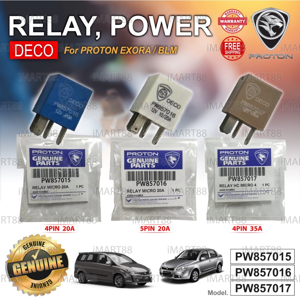 PW857015 PW857017 PW857016 95225-38050 100% Original Fan Micro HC Relay ...