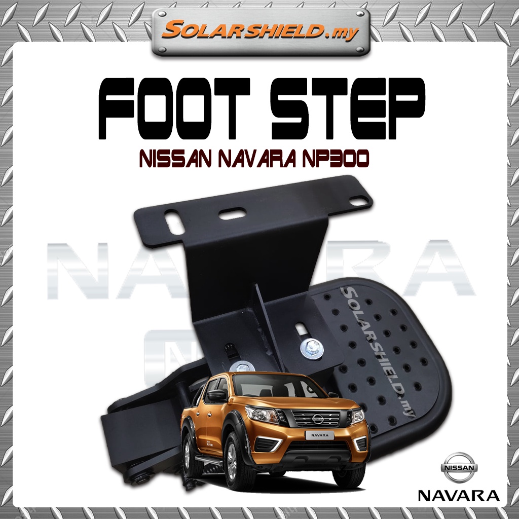 Nissan Navara NP300 Retractable Back 4x4 Rear Foot Step T-Step BedStep ...