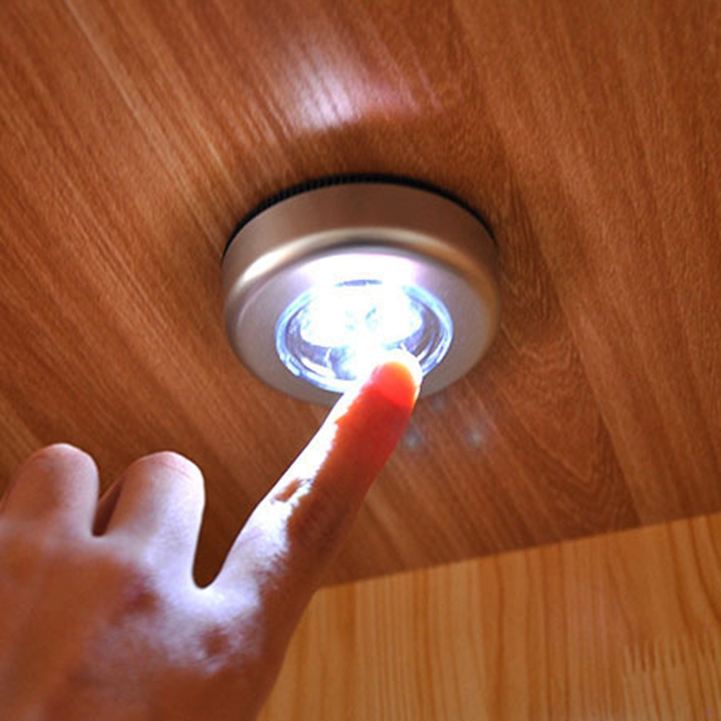 [READY STOCK] 3 LED Battery Powered Wireless Night Light Stick Tap ...