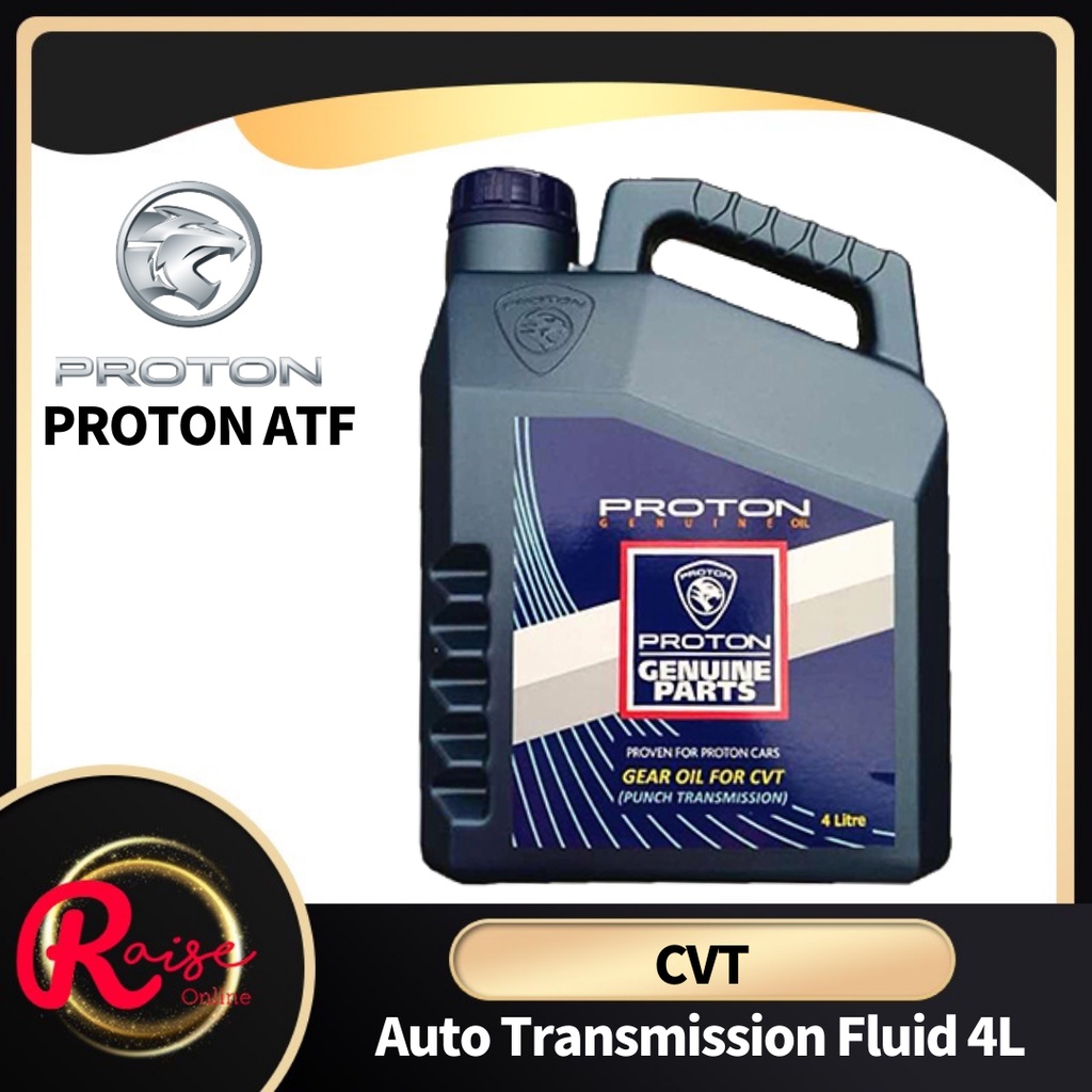 (100% Original) Proton CVT ATF Auto Gear Oil (4L) SAGA VVT / FLX ...