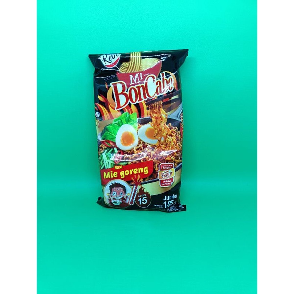 Bon CABE Instant Noodles / Level 15 Jumbo Fried Noodles 105 gr | Shopee ...