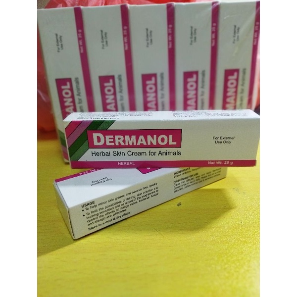 Dermanol herbal skin cream for wide range of animal(cat, dog etc ...