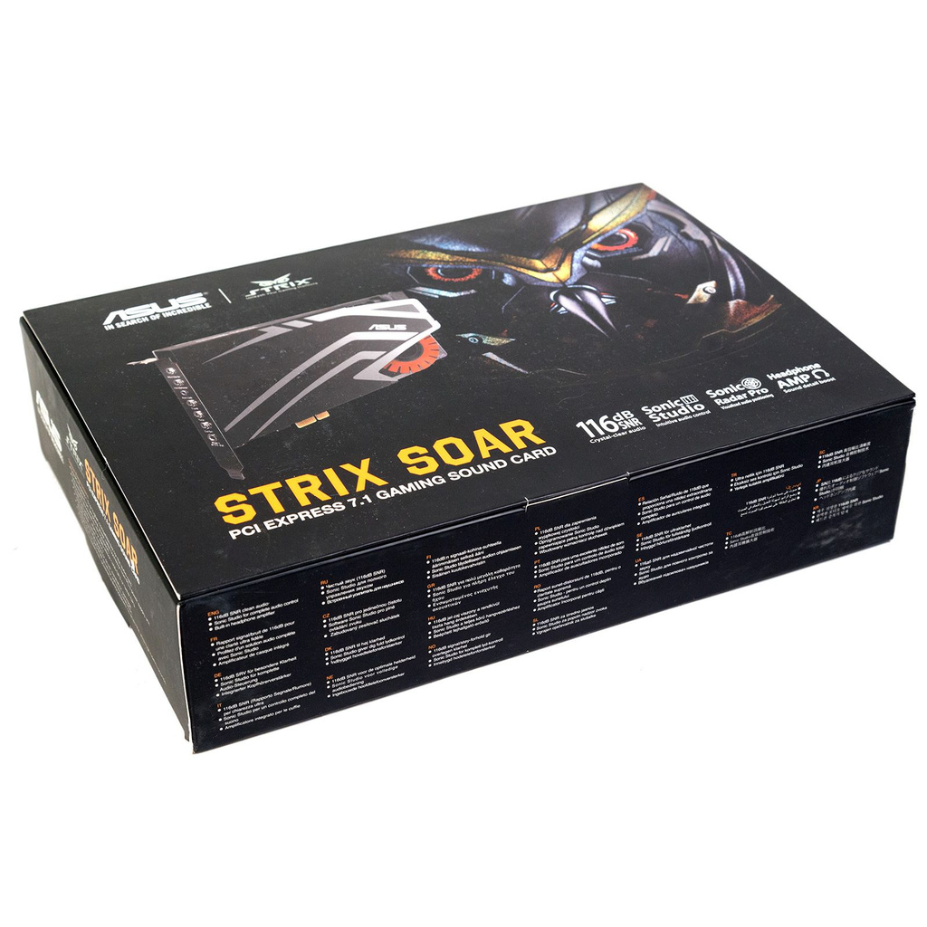 ASUS Strix SOAR 7.1 PCIE Gaming Sound Card, 90YB00J0-M1UA00 | Shopee ...