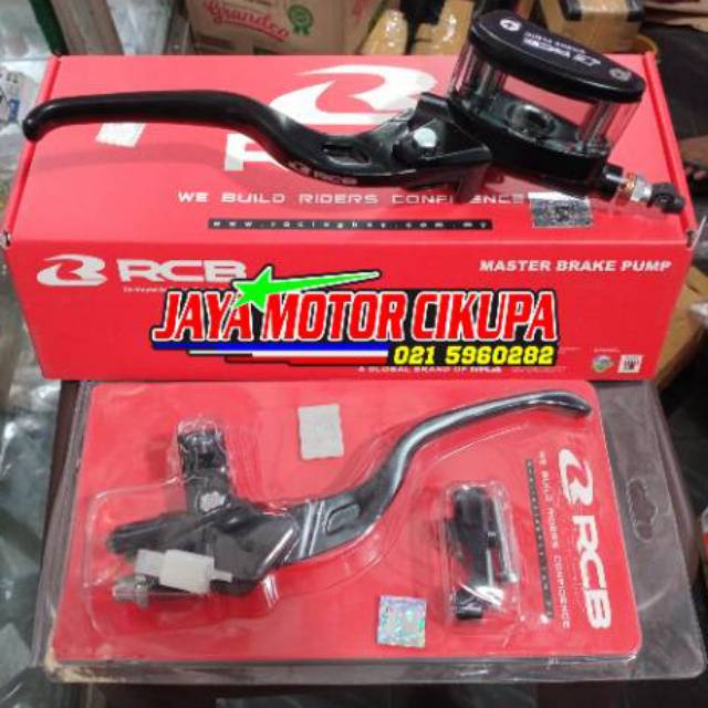 Rcb Brake Master Master Brake pump E2 Oval 14mm set right and left ...
