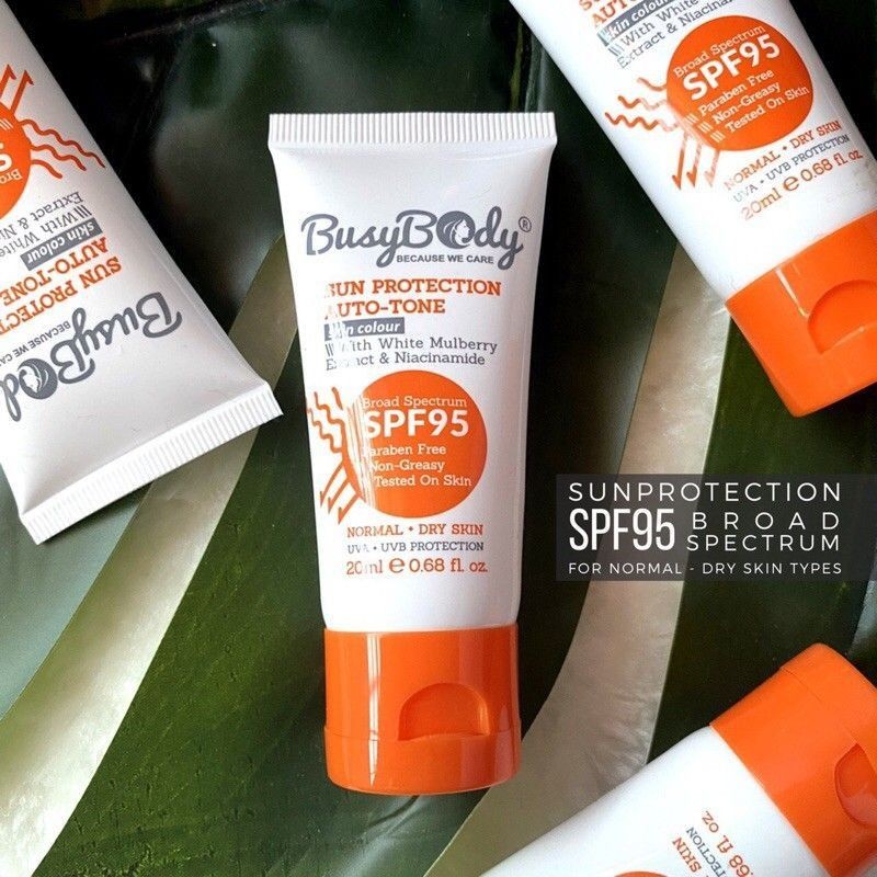 🔥FAST SELLING🔥 BUSYBODY SUNSCREEN FOR NORMAL TO DRY SKIN SPF95 20ML ...