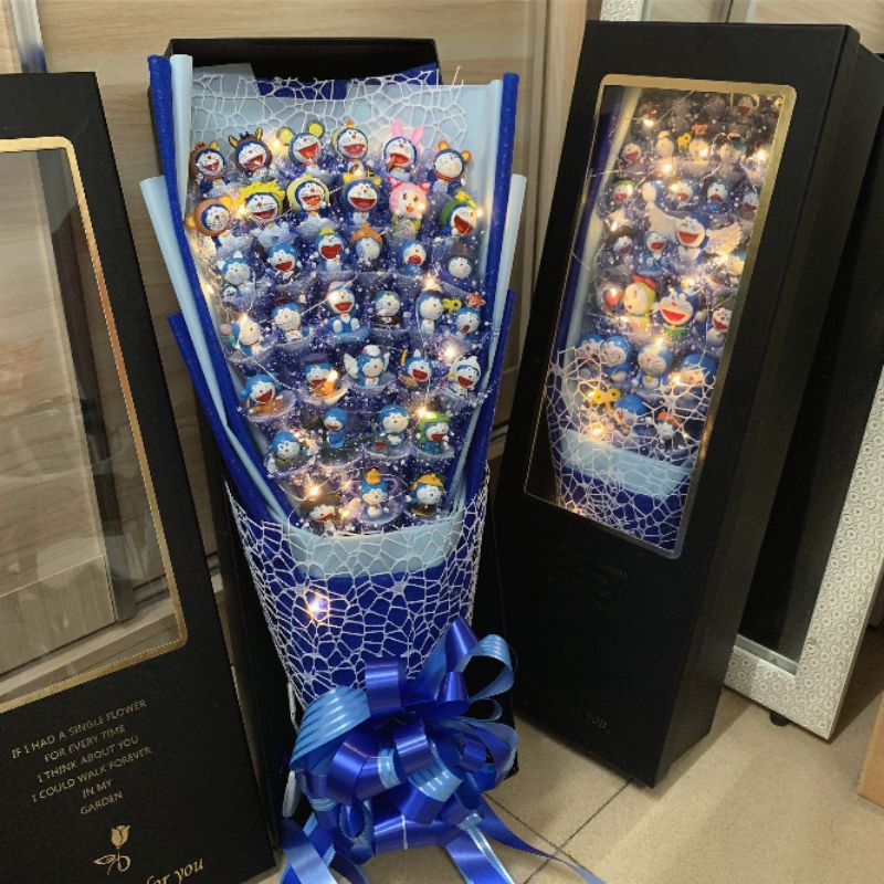 Doraemon Flower Bouquet 多啦A梦卡通花束 | Shopee Malaysia