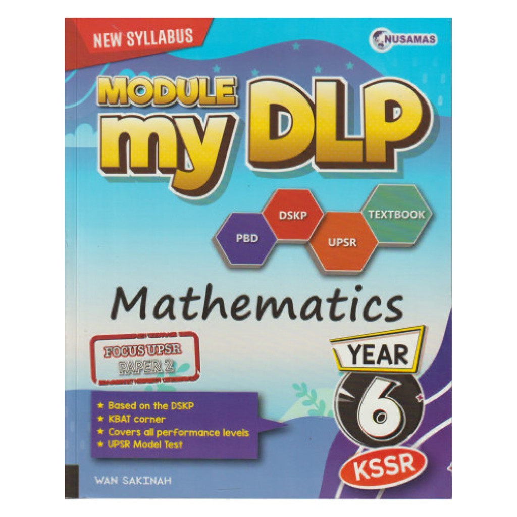 【Nusamas】 Module My DLP Mathematics / Science Year 1/2/3/4/5/6 KSSR ...