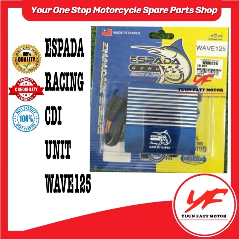 W125 WAVE125 CDI UNIT RACING ESPADA HONDA W125S W125X WAVE-125 API NO ...