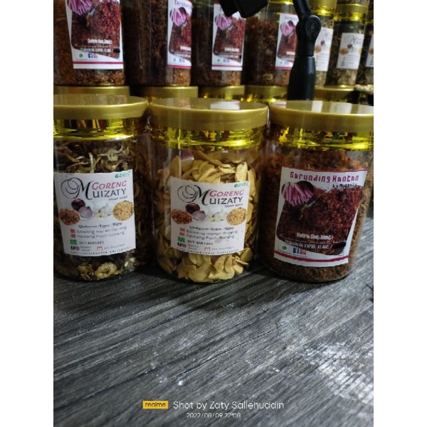 OFFER MERDEKA SET PANTANG! 100 GRAM Goreng Muizaty BAWANG PUTIH, BAWANG ...
