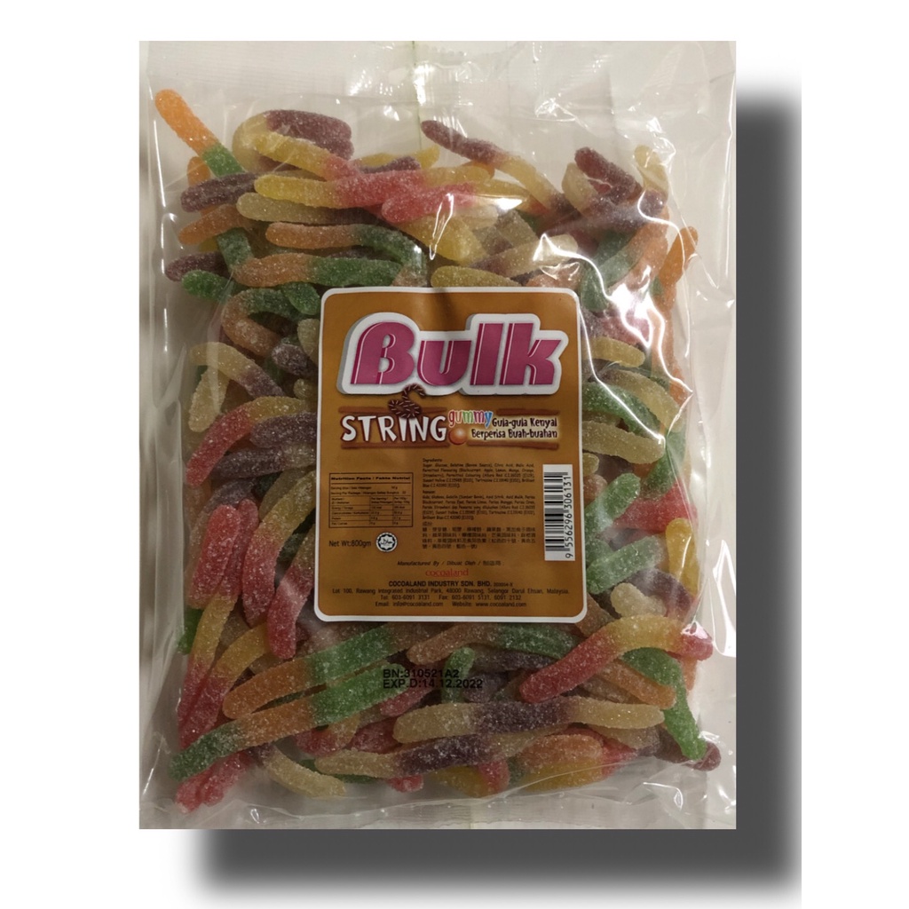 (Ready stock) Bulk String Gummy Candy 800g | Shopee Malaysia