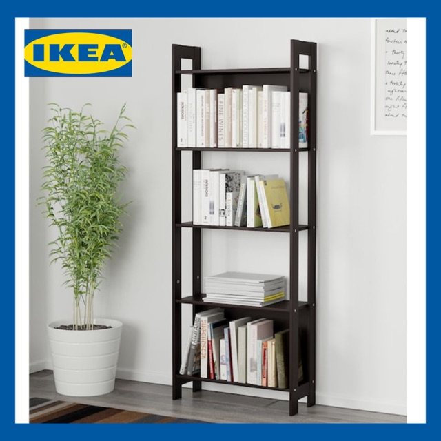 🔥IKEA🔥 LAIVA Bookcase, black-brown, 62x165 cm / RAK BUKU / BOOKSHELVES ...