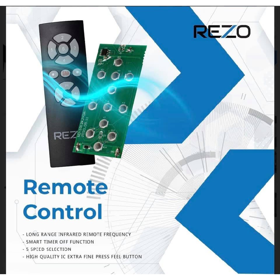 REZO ORIGINAL REMOTE CONTROL & CAPACITOR | Shopee Malaysia