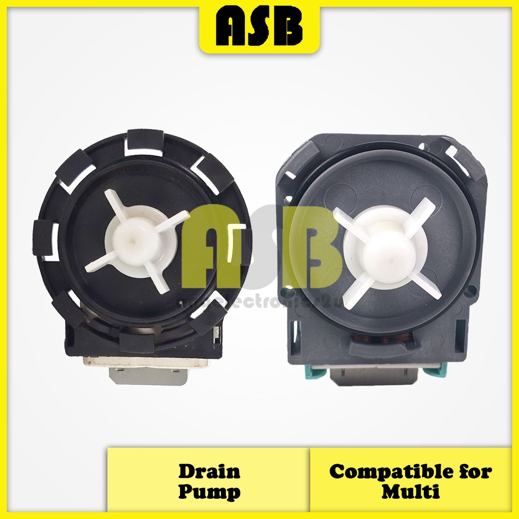 (1pc) ( Compatible : MULTI / Universal ) Washing Machine Drain Pump ...