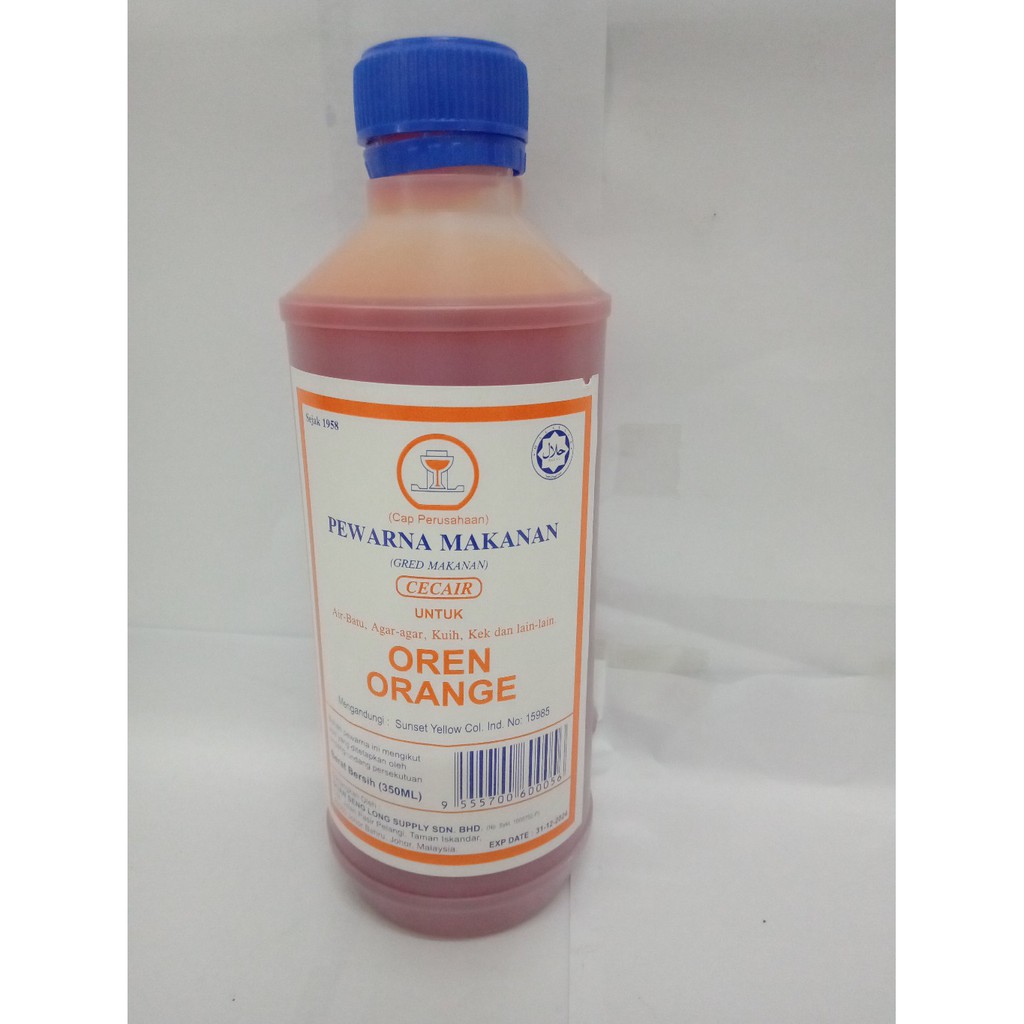 CAP PERUSAHAAN PEWARNA CECAIR 320ML | Shopee Malaysia
