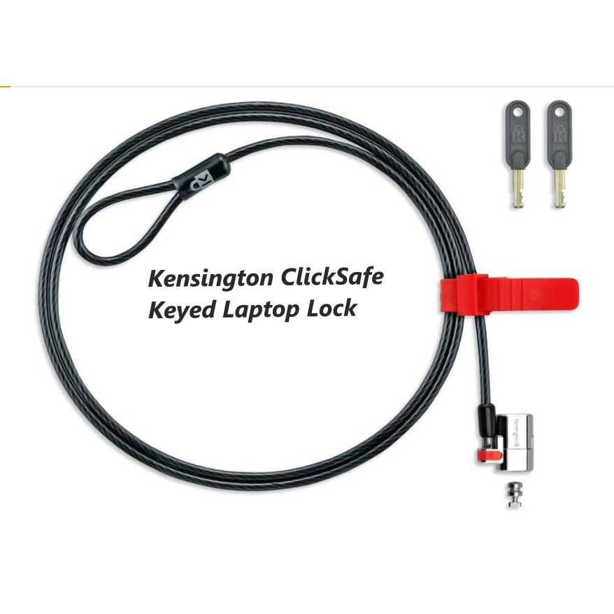 Kensington ClickSafe Keyed Laptop Lock ** Ready Stock ** | Shopee Malaysia