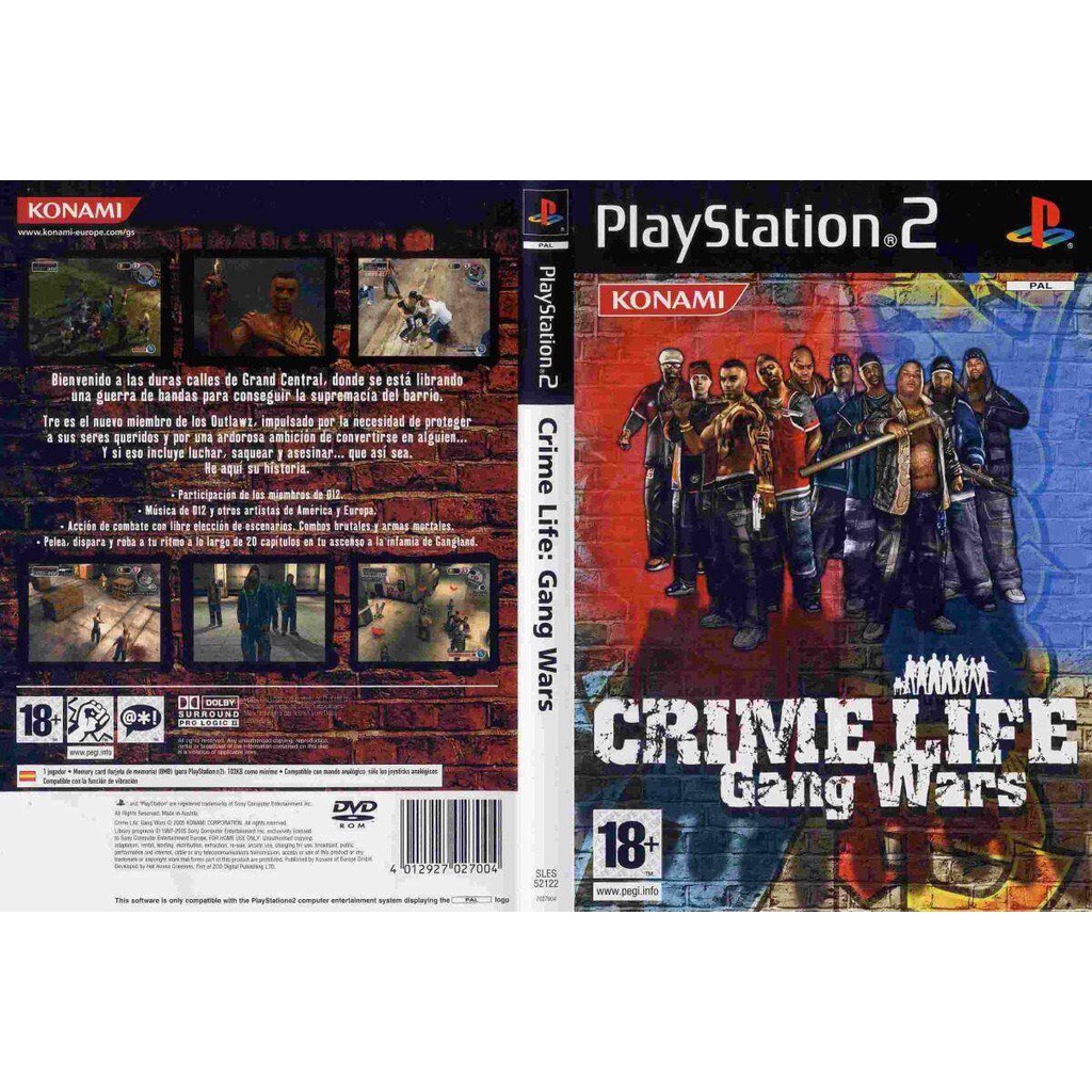 Crime Life Gang Wars (CD Games PS2) | Shopee Malaysia