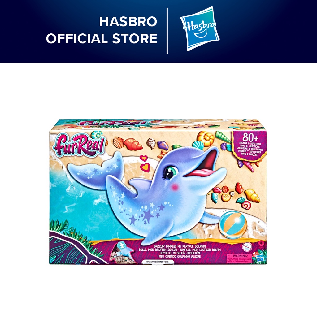 [NOT FOR SALE] furReal Dazzlin' Dimples My Playful Dolphin, 80+ Sounds ...