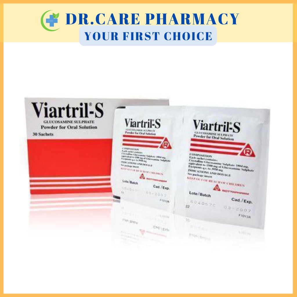 VIARTRIL-S POWDER 1500MG 30´S SACHET | Shopee Malaysia