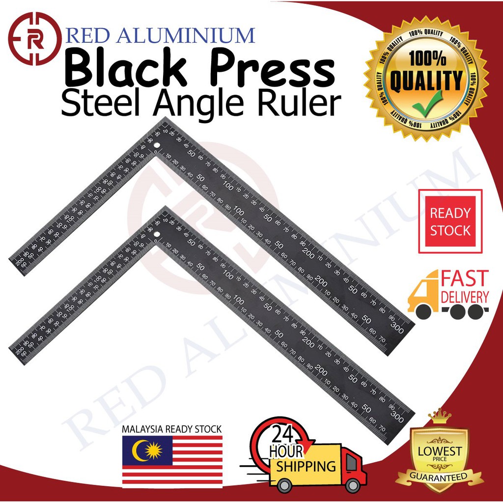 Black Press Steel angle ruler mechanic tool industrial products ...