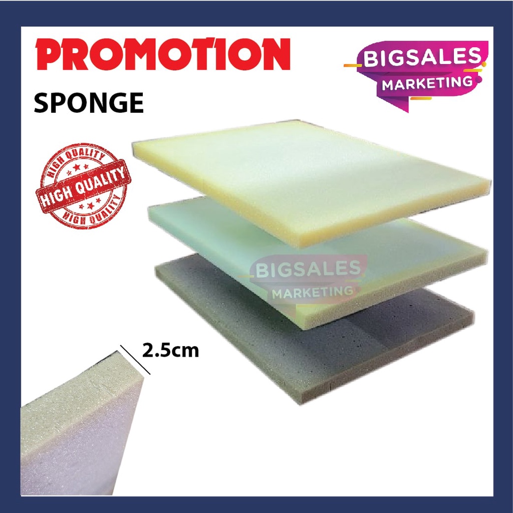 BIGSALES Sponge Cushion Foam Sofa Seat Padding Upholstery Span Lapik ...