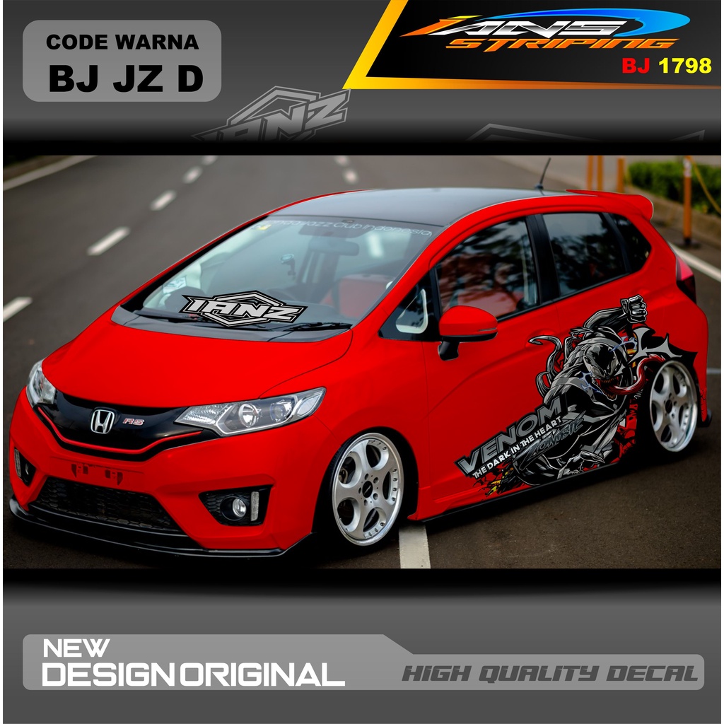 Honda JAZZ Car Stickers AGYA AYLA AVANZA Etc/Car Variation Stickers ...
