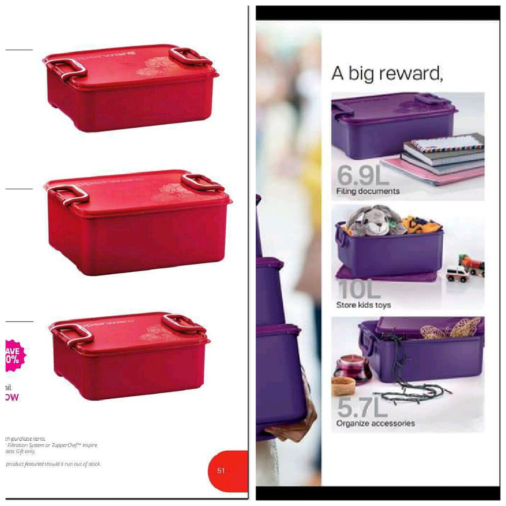 Tupperware Kimchi Keeper 5.7L/6.9L/10L | Shopee Malaysia