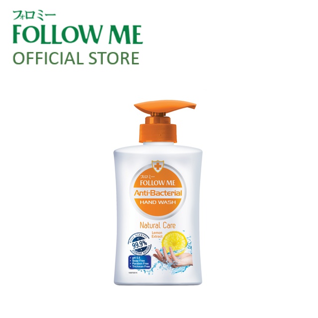 Follow Me Anti-Bacterial Hand Wash 450ml (Natural Care) | Shopee Malaysia