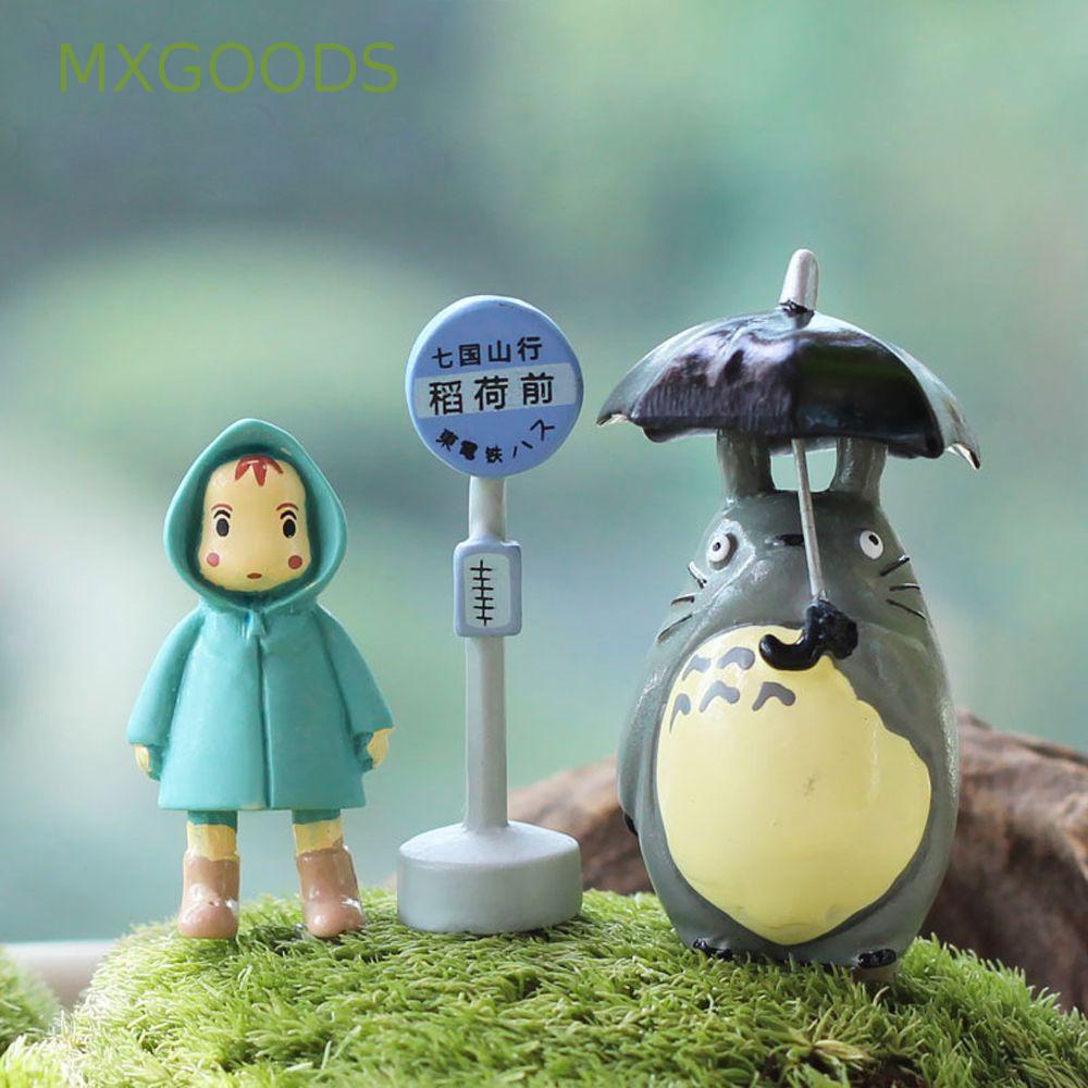 MXGOODS Car Decoration Action Figure Kids Toys Hayao Miyazaki My Neighbor Totoro Mini Figure ...