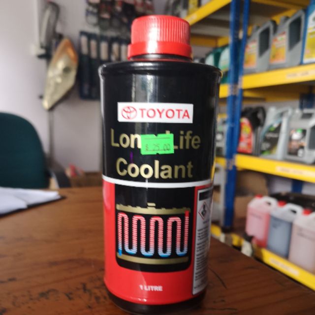 TOYOTA LONG LIFE COOLANT 1L 100% ORIGINAL | Shopee Malaysia
