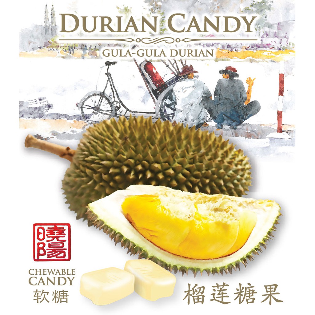 Durian Kingdom Award Winning Brand Durian Candy Soft 100gm ...