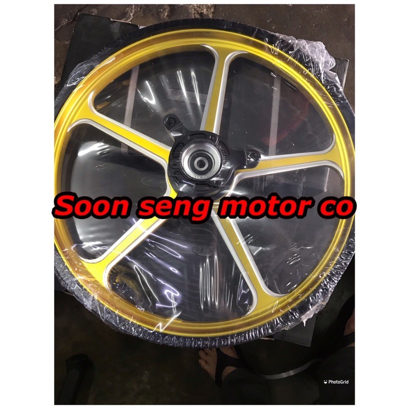 NVX 155 1.6x1.6-17 LIMITED SPORT RIM FORGED 505 (AJI RACING) Ready stock | Shopee Malaysia