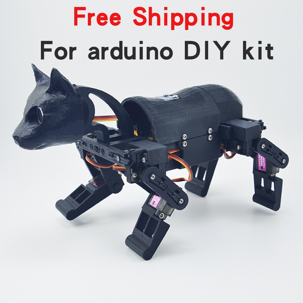 Quadruped Bionic Robot for Arduino nano DIY kit Programming Mechanical ...