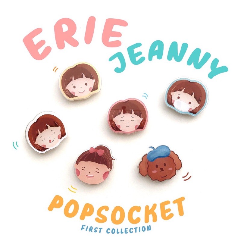 Pop Socket Acrylic Erie - Jeanny - Poodle (by SBH, Singingbirdhouse ...