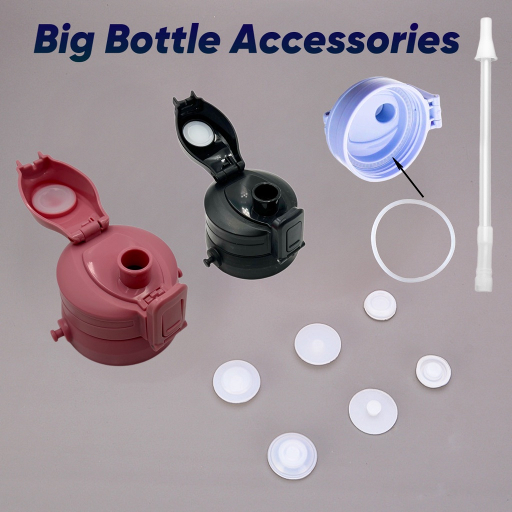 Big Bottle Accessories Water Bottle Rubber Ring Stopper Press Button ...