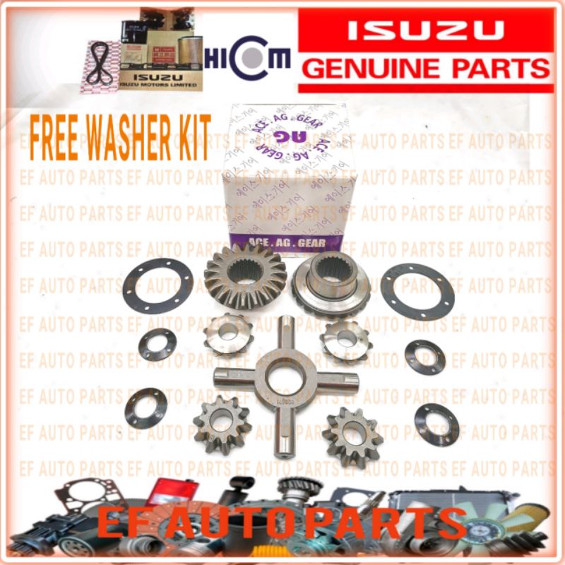 KOREA BRAND ISUZU NPR NKR HICOM 4.3 (19 & 23 TEETH) 7X43 SPIDER KIT ...