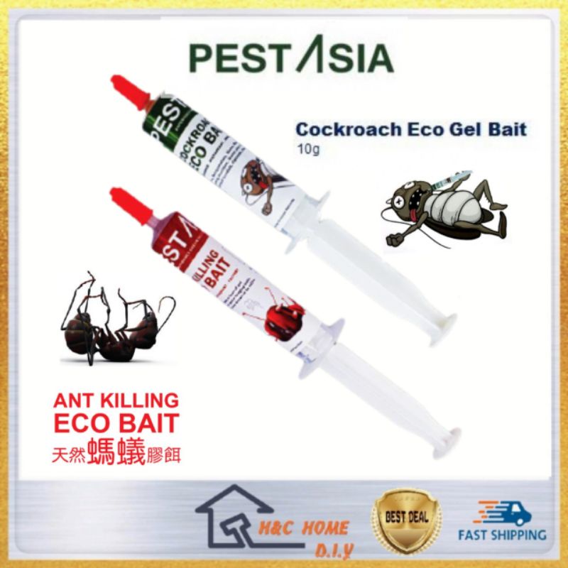 Cockroach & Ants Killer Gel (PEST ASIA ECO BAIT) Ubat Lipas & Semut ...