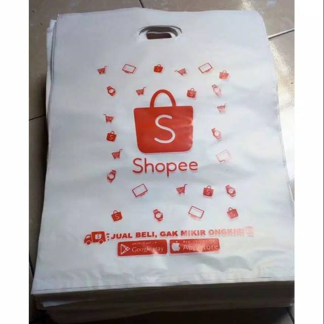 Shopee Screen Printing Plastic Packing Bag Size 20x30 cm | Shopee Malaysia