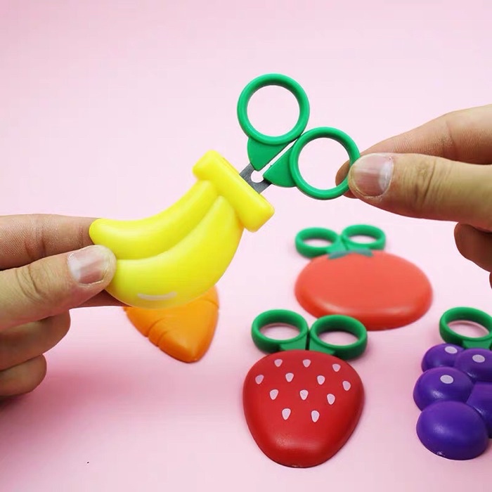 Magnet Scissor Refrigerator Round Head Fruit Cute Scissor ...